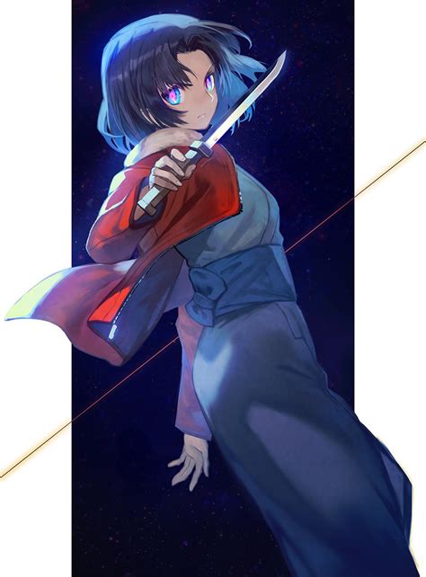 Ryougi Shiki Kara No Kyoukai Drawn By Lack Danbooru