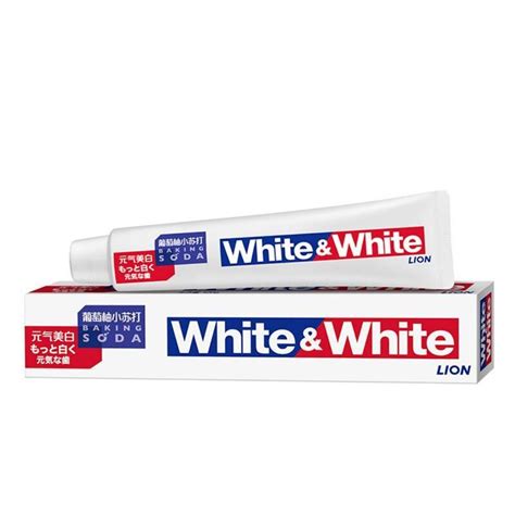 獅王 White 葡萄柚小蘇打元氣美白牙膏 Weee