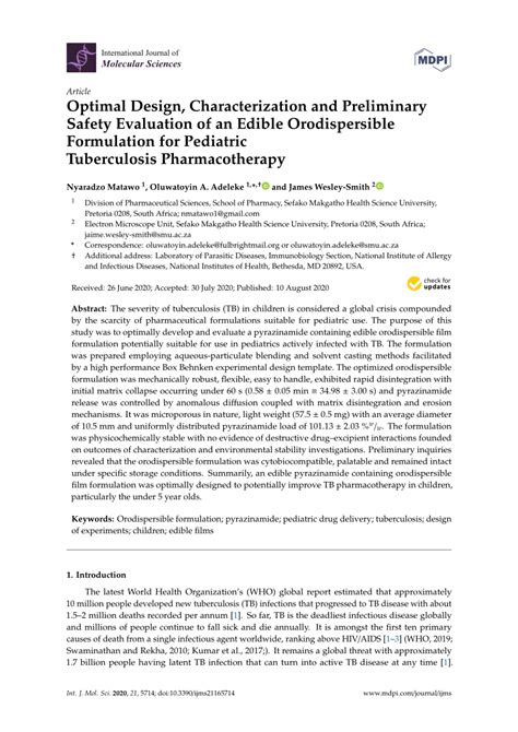Pdf Optimal Design Characterization And Preliminary Safety