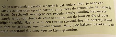 Natuurkunde Nl Weerstand Parallel