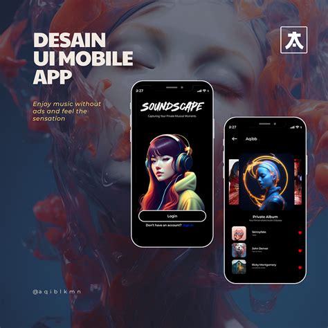 Desain Ui For Music App By Aqib Lukmanul Hakim On Dribbble