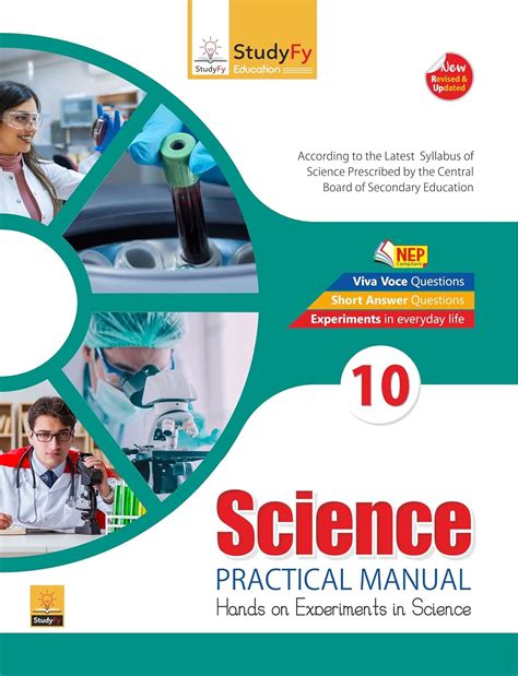 StudyFy CBSE Class 10th Science Lab Manual For 2024 Exam StudyFy Editorial Board Amazon In Books