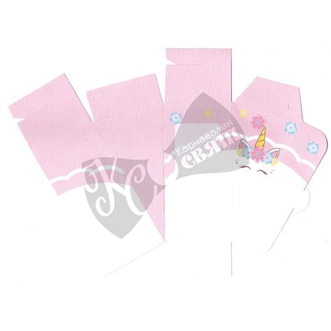 Картонена торта Еднорог Balonite Bg