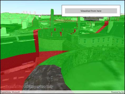 viewshed for camera arcgis maps sdk for esri developer