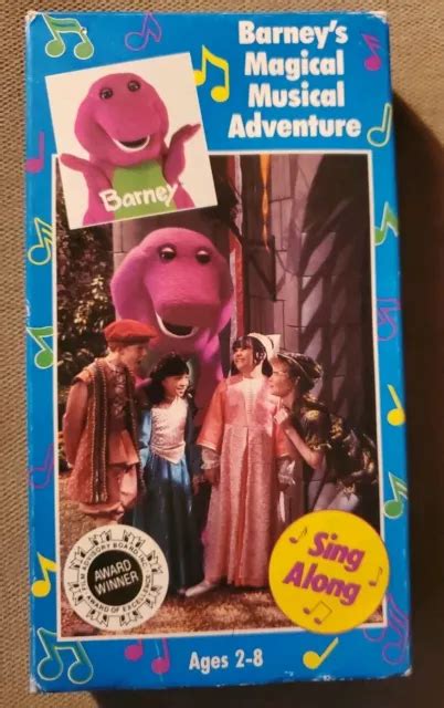BARNEY BARNEYS Magical Musical Adventure VHS 1993 EUR 5 59