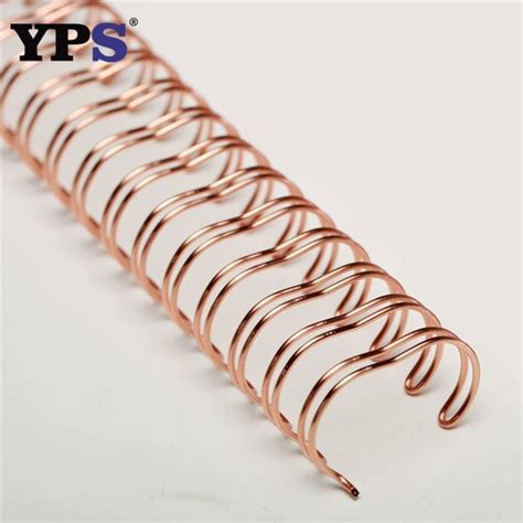 China Customized Rose Gold Spiral Binding Wire O Manufacturers