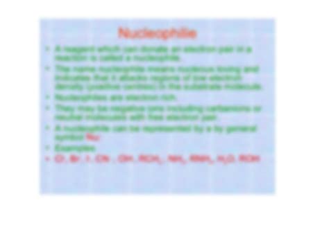 Solution Electrophiles And Nucleophiles Studypool