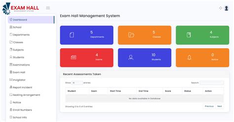 best exam hall management system project in php with source code mayurik
