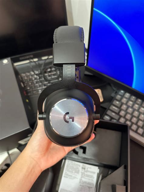 Logitech G Pro X Wireless Lightspeed Gaming Headset With Blue Vo Ce Mic Audio Headphones