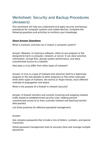 Btec Level 2 Technicals Unit 1 Set Up And Configure Technology Systems Learning Aim C