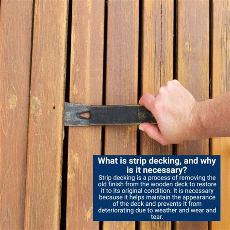 How To Strip Your Decking Back To Bare Wood A Step By Step Guide