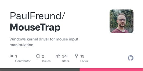 GitHub PaulFreund MouseTrap Windows Kernel Driver For Mouse Input