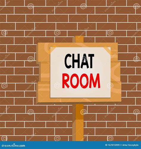 Text Sign Showing Chat Room Conceptual Photo Area On The Internet Or