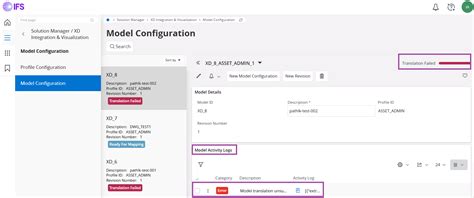 Model Configuration Technical Documentation For Ifs Cloud