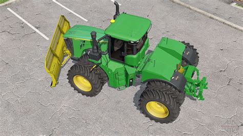 John Deere 9620R With Silage Blade Para Farming Simulator 2017