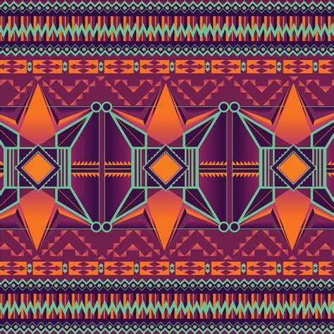 Premium Vector Aztec Background