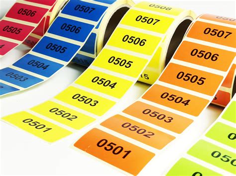 variable numbering barcodes discount codes flexolabels