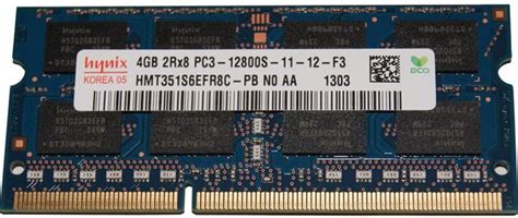 Модуль оперативной памяти Hynix Ddr3 4gb 1600 Mhz Pc3 12800s Sodimm