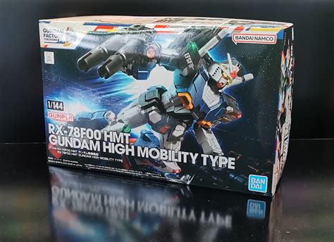 Gundam High Mobility Type Gundam Factory Yokohama 1144 Rx 78f00 Hmt