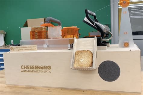 Cheeseborg Is A Voice Controlled Robot That Makes Grilled Cheese