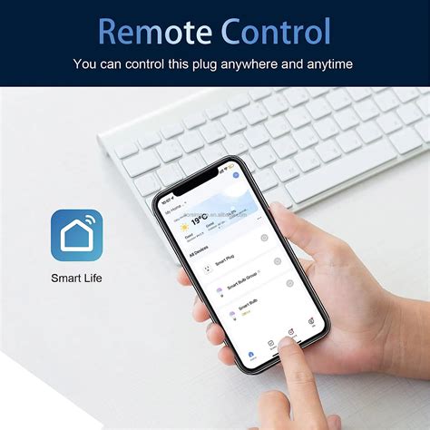 Smart Wifi Plug Tuya Smart Life APP Control Home Use