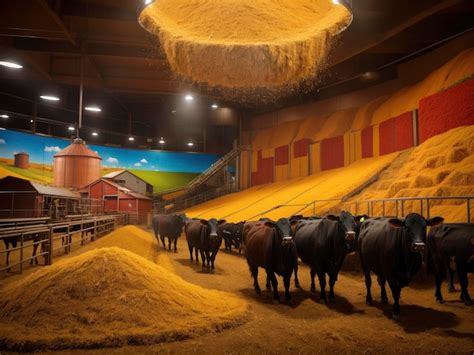 Premium Ai Image Cattle Feed