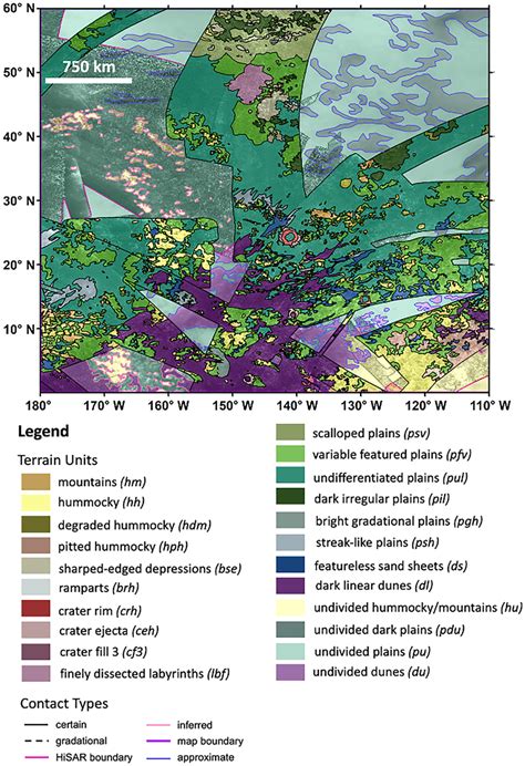 Geomorphological Map Of The Soi Crater Region From High‐resolution