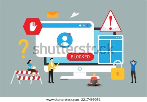 cyber crime hacker attack censorship ransomware stock vector royalty