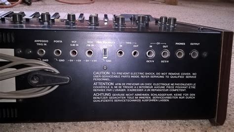 MATRIXSYNTH Korg Mono Poly Analog Synthesizer SN 373481