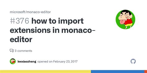 How To Import Extensions In Monaco Editor · Issue 376 · Microsoft