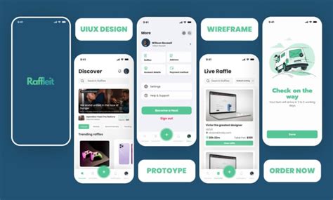 Design Mobile App Uiux Wireframe And Prototype In Figma By