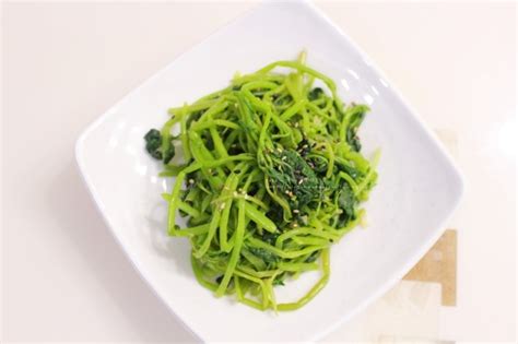 나물반찬 메밀나물 메밀순나물무침 돌아기반찬이예요 네이버 블로그