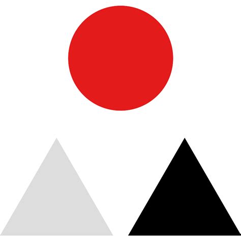 Triangles Circle Vector SVG Icon SVG Repo