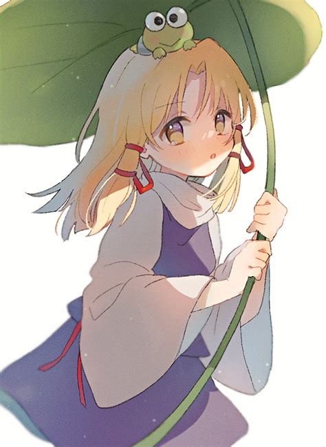 Moriya Suwako And Hasunoue Keroppi Touhou And 2 More Drawn By Nig18