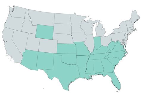 Jim Crow Laws Map