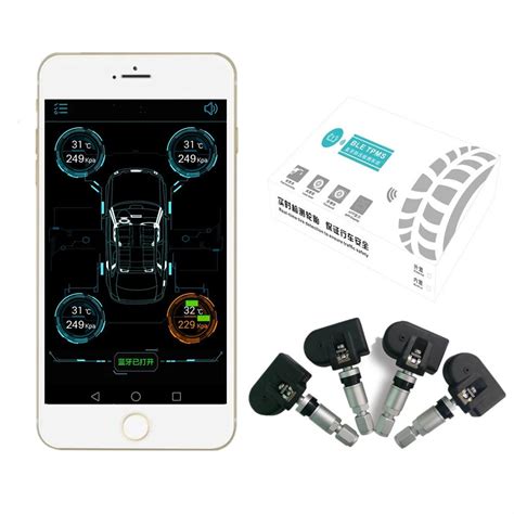 Aliexpress Buy Universal Car Tire Pressure Monitoring Tpms System Wireless Auto Tpms
