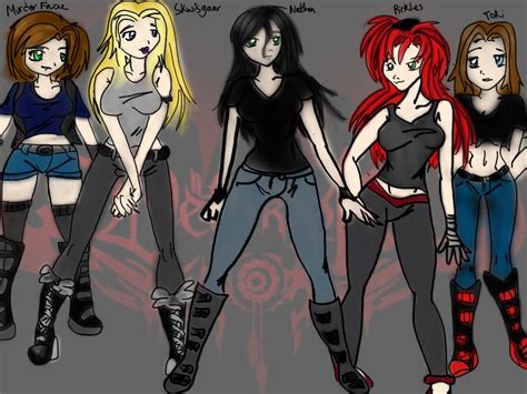 Female Dethklok By Gprincessofdarknessf On Deviantart