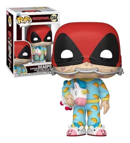 Funko Pop Sleepover Deadpool 1344 Marvel Envío Gratis
