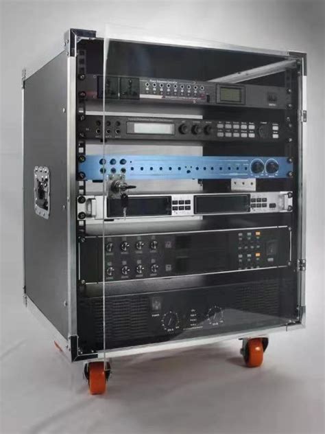 12u Audio Mixer Cabinet Dj Rack Case Shock Mount Audio Equipment Cabinet Ata Video System