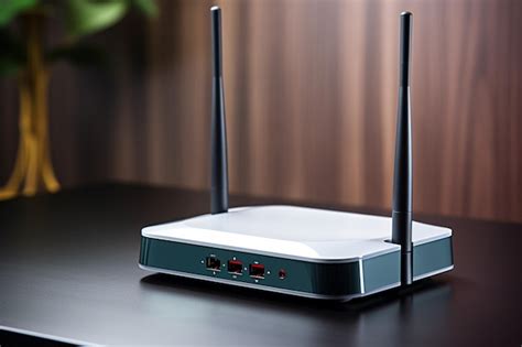 Premium Photo Empty Space On Wifi Router Ready For Network Innovation