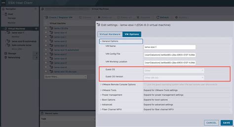 William Lam On Linkedin Incorrect Guestos Type For Nested Esxi Causes Vcls Issues With Vmware…