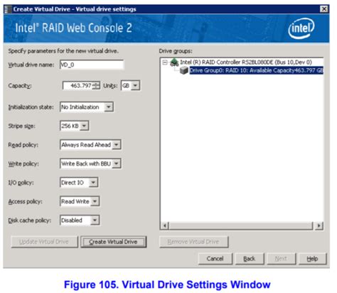 How To Create A RAID Array Using The Intel RAID Web Console