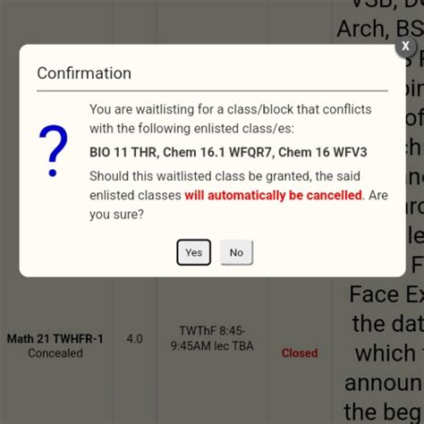 [upd Crs] Does Waitlisting A Class That Overlaps An Already Enlisted