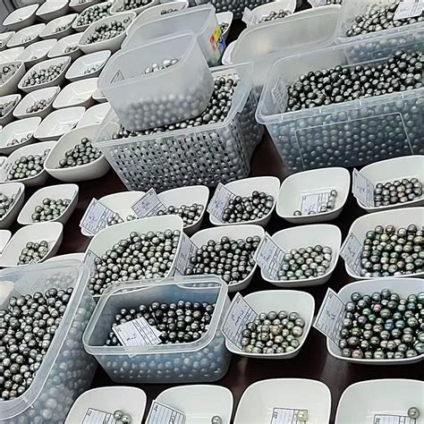 天爱天然圆形海水珍珠大溪地澳白南洋金珠日本akoya裸珠配件定制虎窝淘