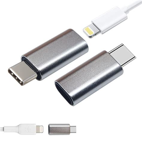 FKU USB Type C Lightning Female To USB Type C Male USB Adapter Amazon In Computers