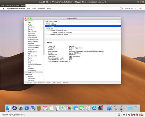 Usb IPhone Connect Issue On VmWare Ubuntu Host MacOS Guest Ask Ubuntu