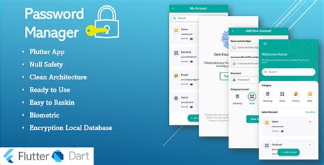 Password Manager With Flutter Codemarket