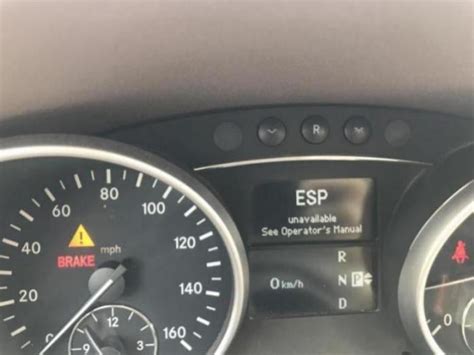 I Have ESP Inoperative Error Mercedes Benz Forum