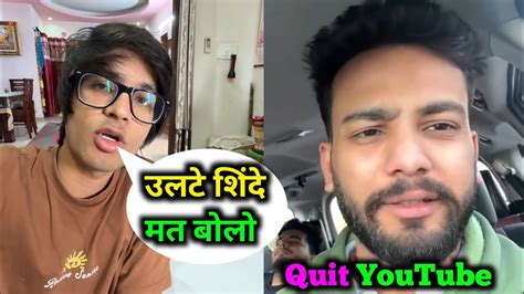 Souravjvlogs Hate And Elvish Yadav Quit Youtube Youtube