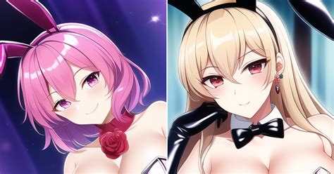 東方 バニー華扇ちゃんとバニー純狐さんnovelai製 Saifisu名華祭・例大祭のイラスト Pixiv